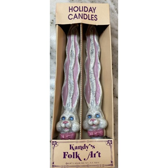Kurt Adler | Holiday | Kurt S Adler Kandys Folk Art Easter Bunny Rabbit ...